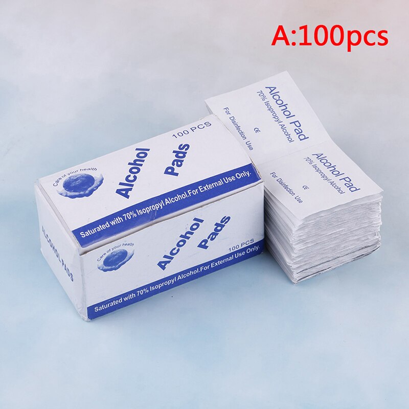 100pcs 2 Styles Alcohol Prep Swap Pad Wet Wipe For... – Grandado