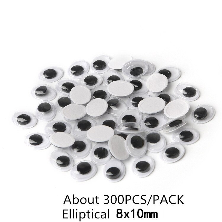4-24MM Mixed Googly Eyes DIY Craft Supplies Self-a... – Grandado