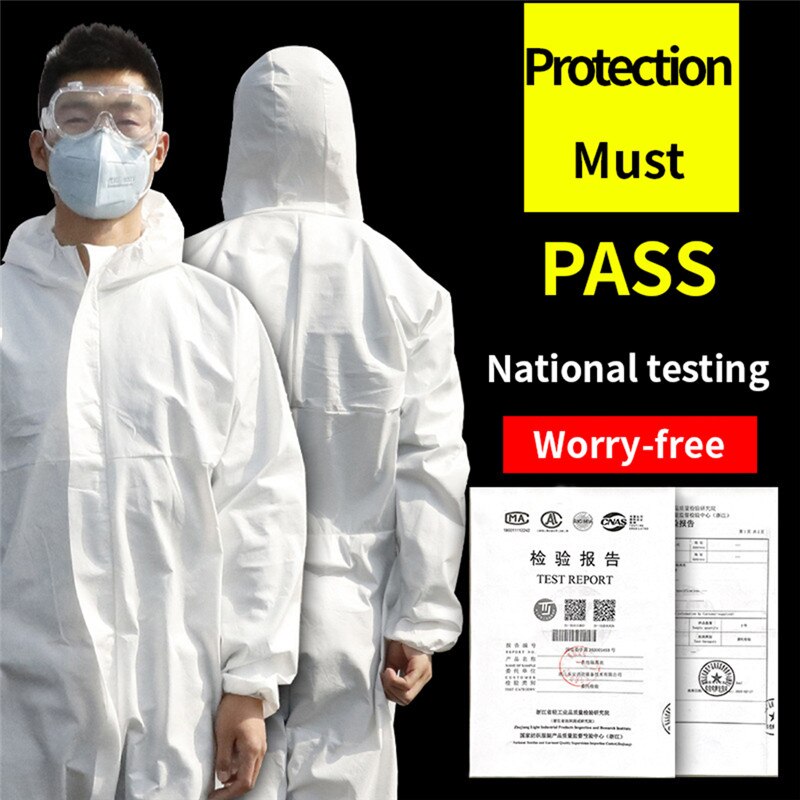 Unisex Disposable Protective Coverall Dustproof Ho... – Grandado