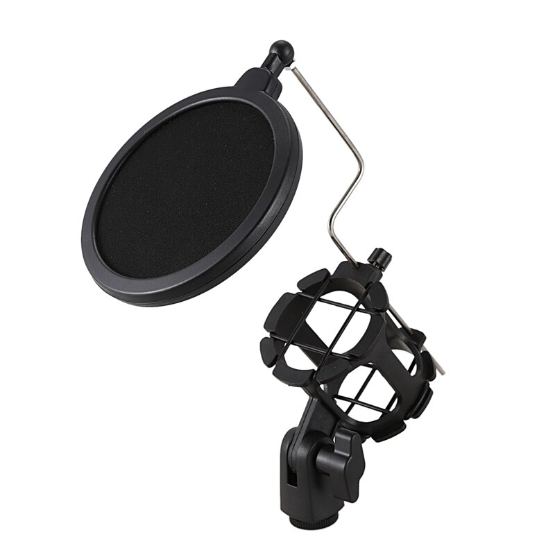 Studio Microphone Mic Wind Screen Pop Filter/ Swiv... – Vicedeal