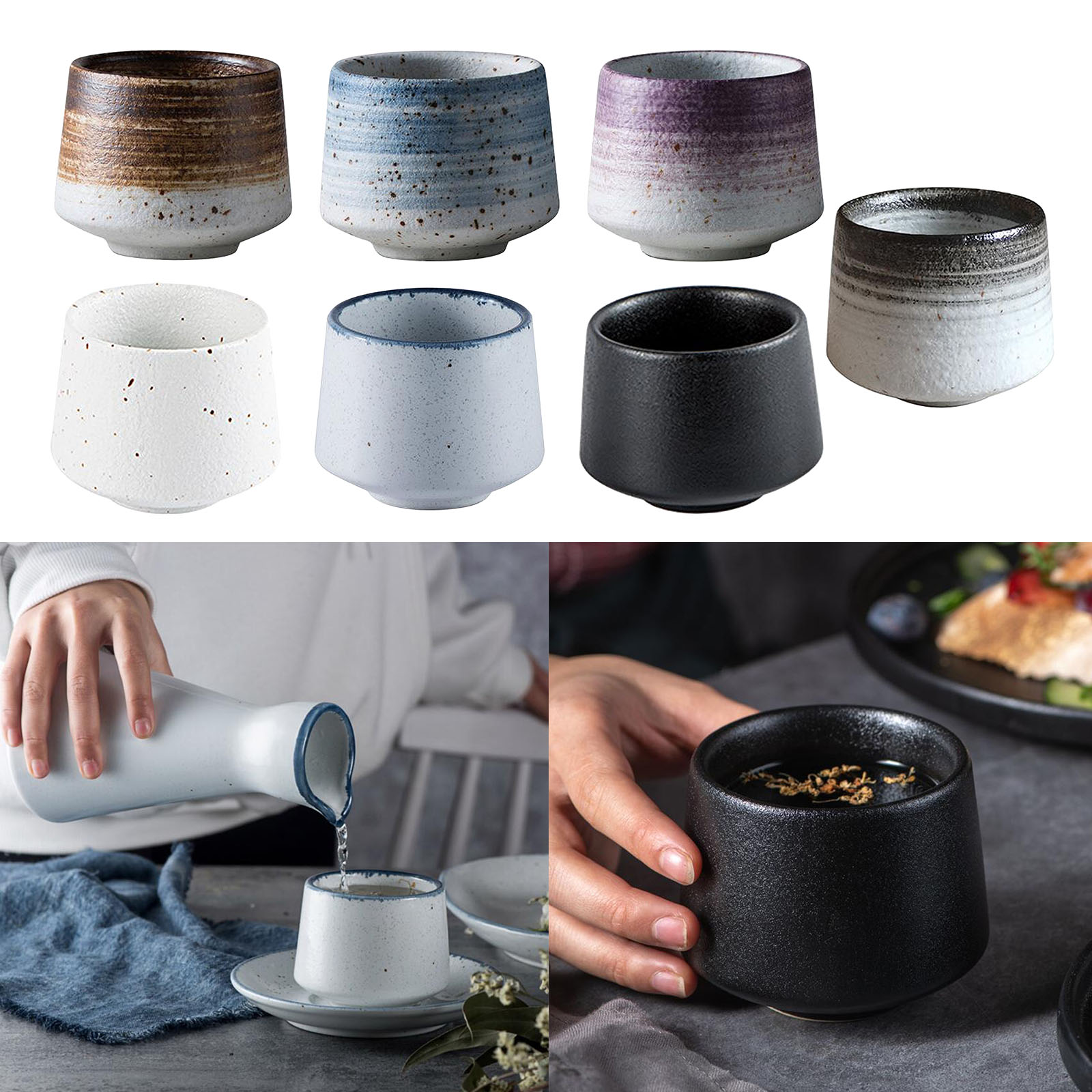 Aardewerk Chinese Thee Cup Bezet Japan Thee Cups P... – Vicedeal