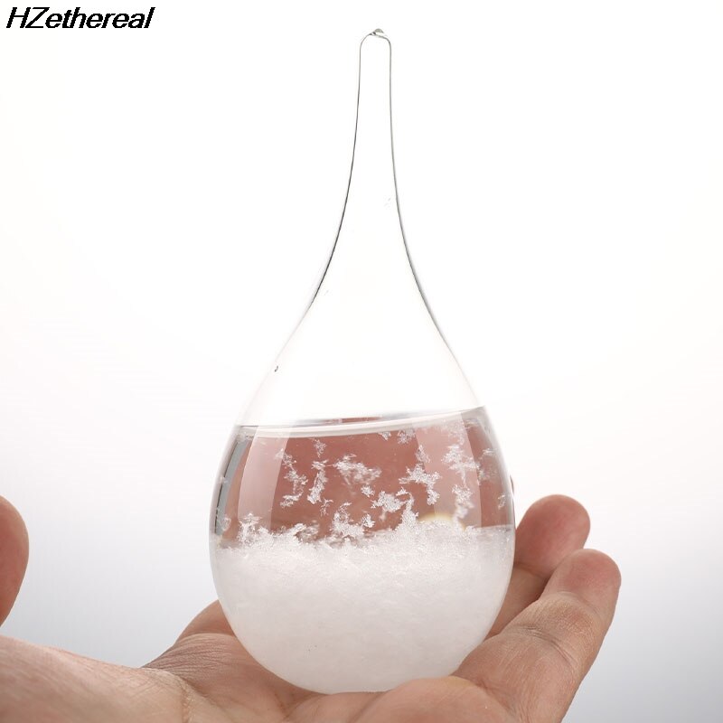 Barometer Transparent Storm Glass Water Droplet We... – Grandado