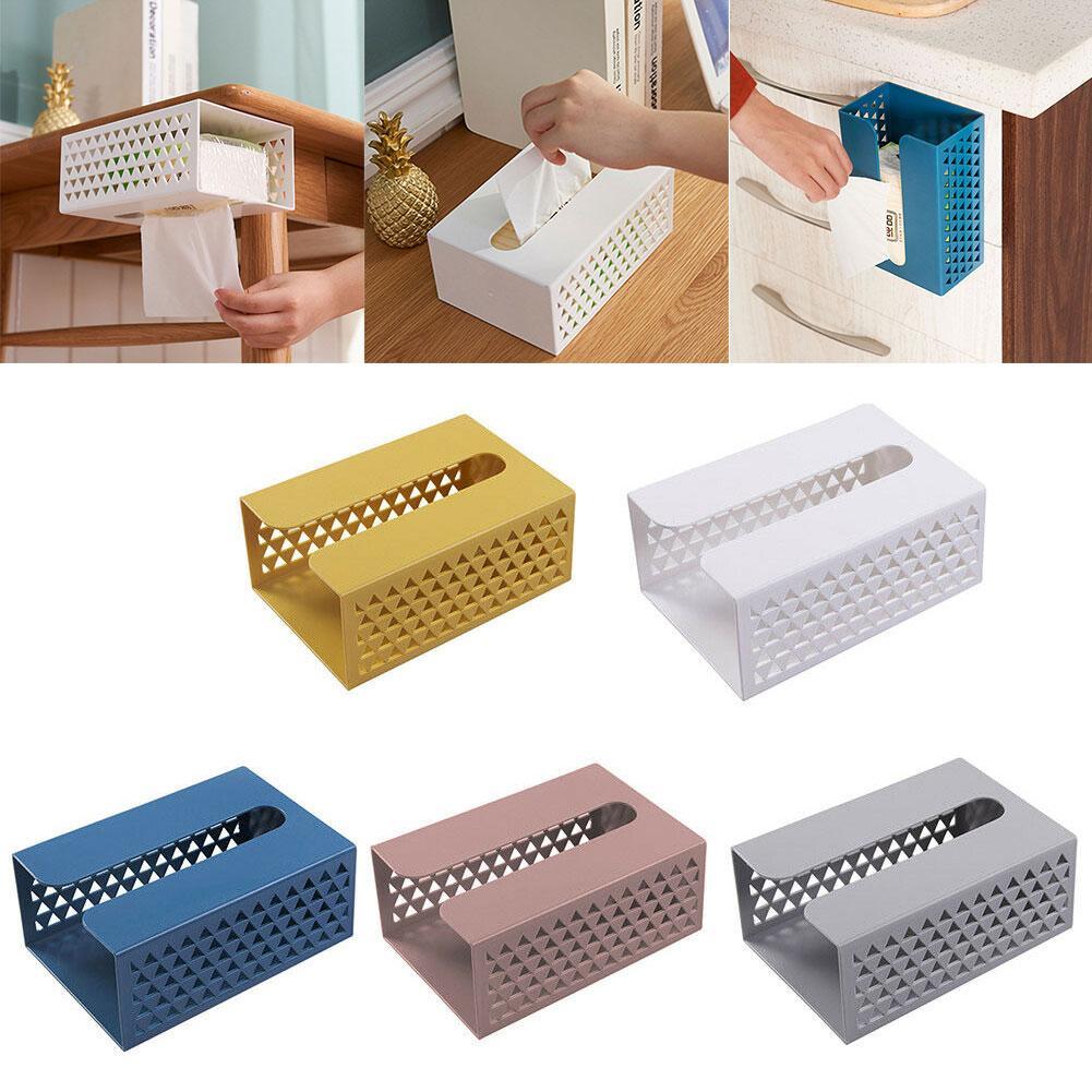 Wandmontage Zelfklevende Plastic Tissue Doos Serve... – Vicedeal