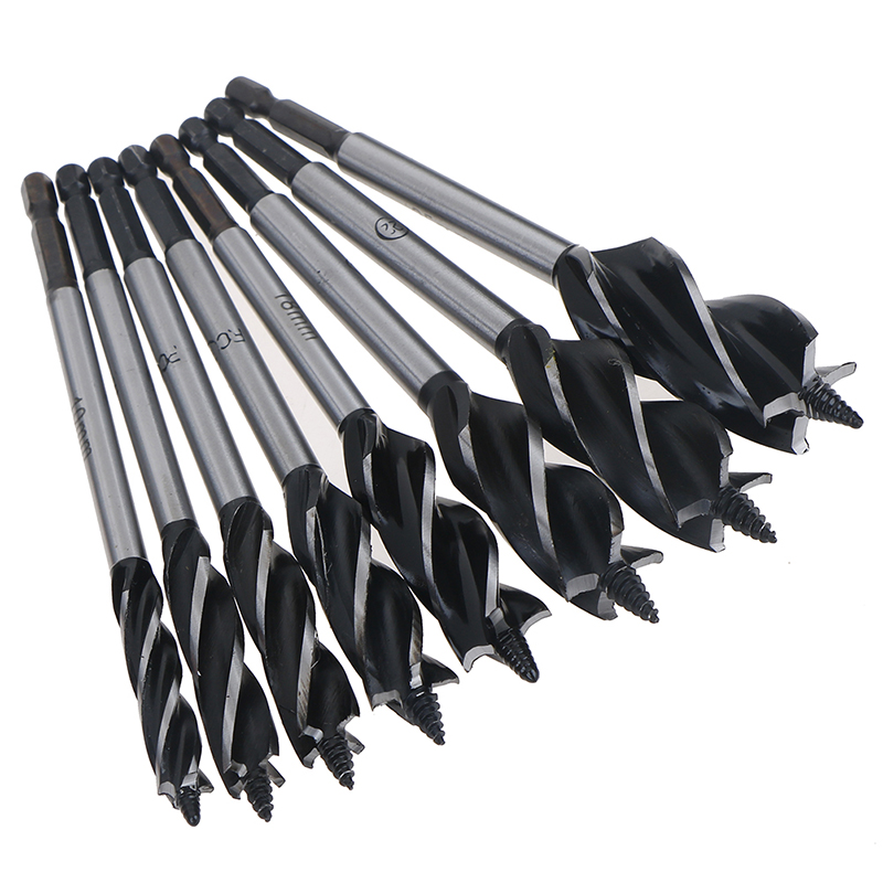 HUXUAN Alloy Twist Drill Bit Set Steel Open Shallo... – Vicedeal
