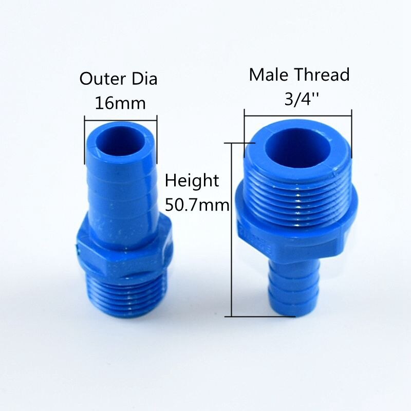 5pcs 1/2"-8/10/12/16mm 3/4"-12/16mm PVC ... – Vicedeal