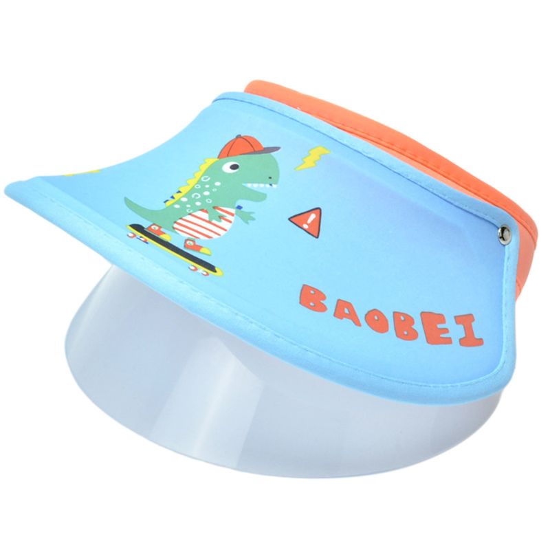 Kids Double Visor Protective Sun Cap Clear Face Sh... – Grandado