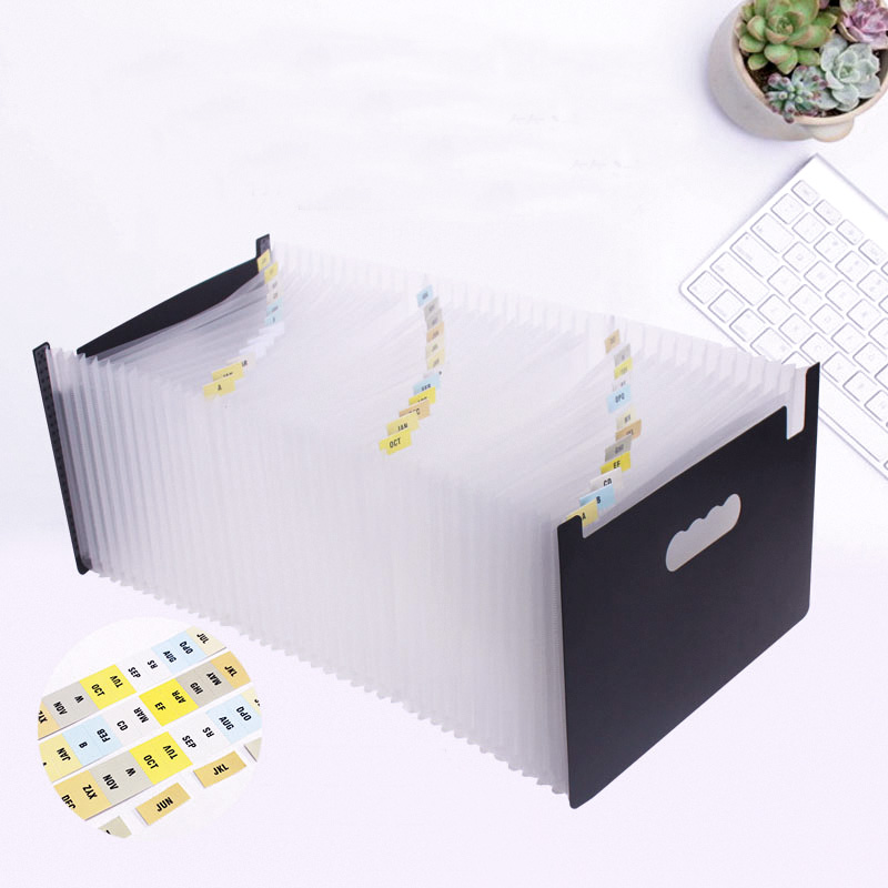 Expanding Files Folder 24/37 Pockets A4 Accordioni... – Grandado