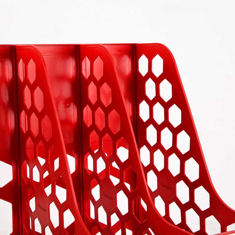 4 Sections Document Rack bookshelf bookcase Docume... – Grandado