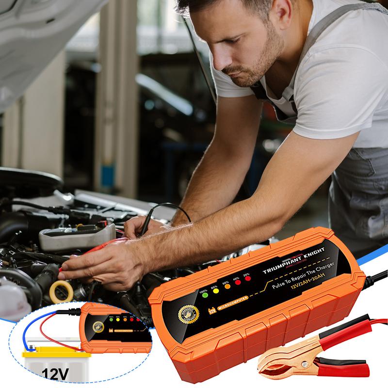 Slimme auto-acculader Pulslader Slimme oplader Loo... – Vicedeal
