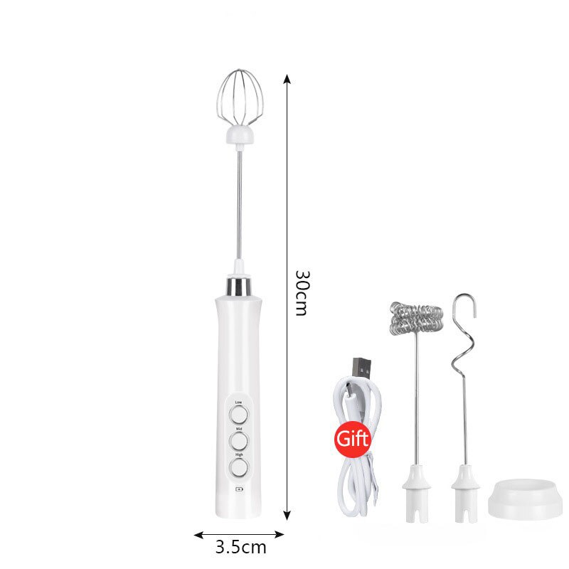 Mini Handheld Melkopschuimer Blender Usb Oplaadbar... – Grandado