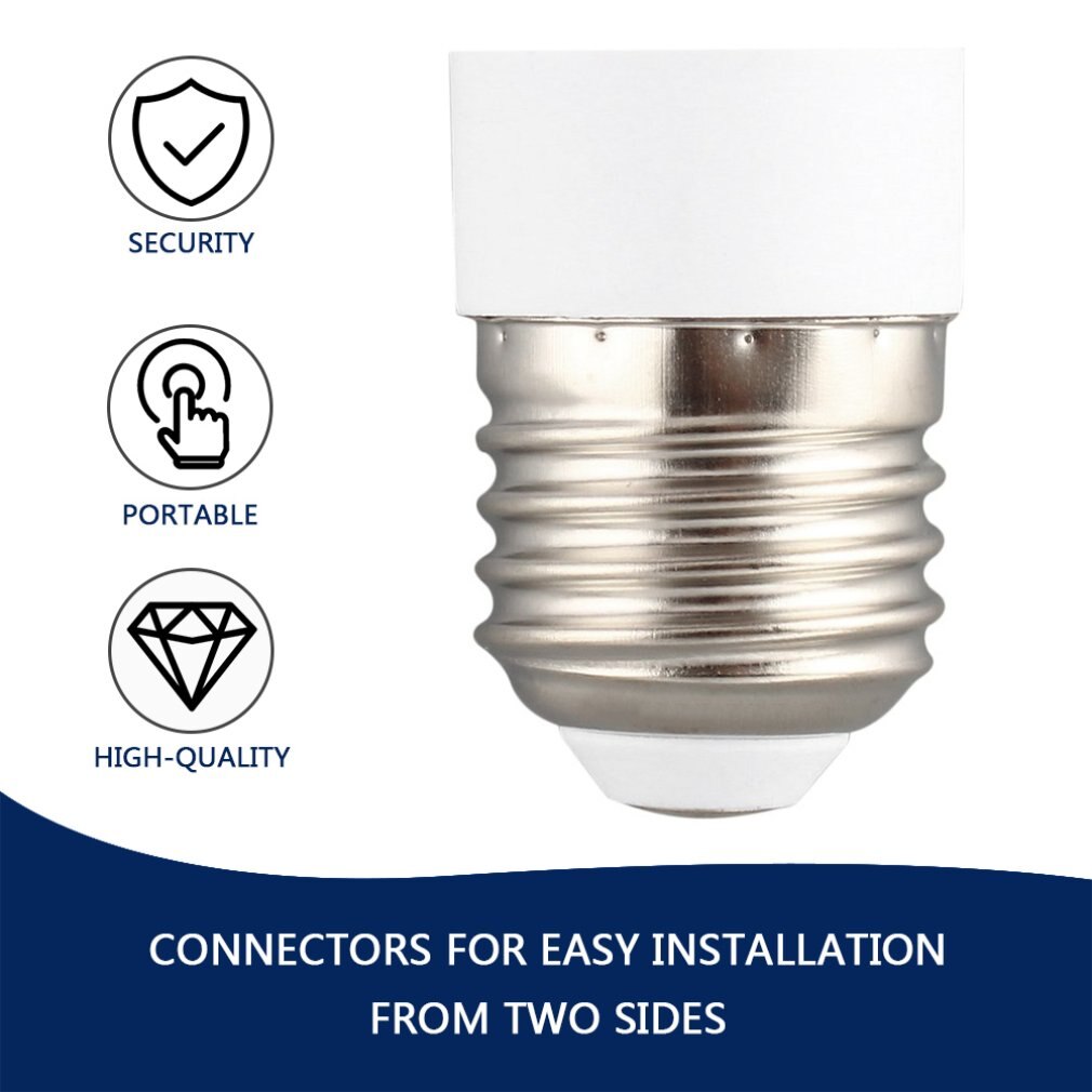 Super Goedkope Led Adapter E14 Om E27 Lamphouder C... – Grandado Super Goedkope Led Adapter E14 Om E27 Lamphouder C... – Grandado
