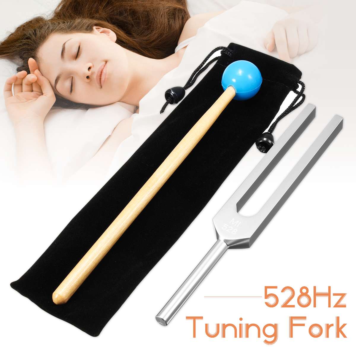 528Hz Aluminum Tuning Fork Set For DNA Balancing R... – Grandado