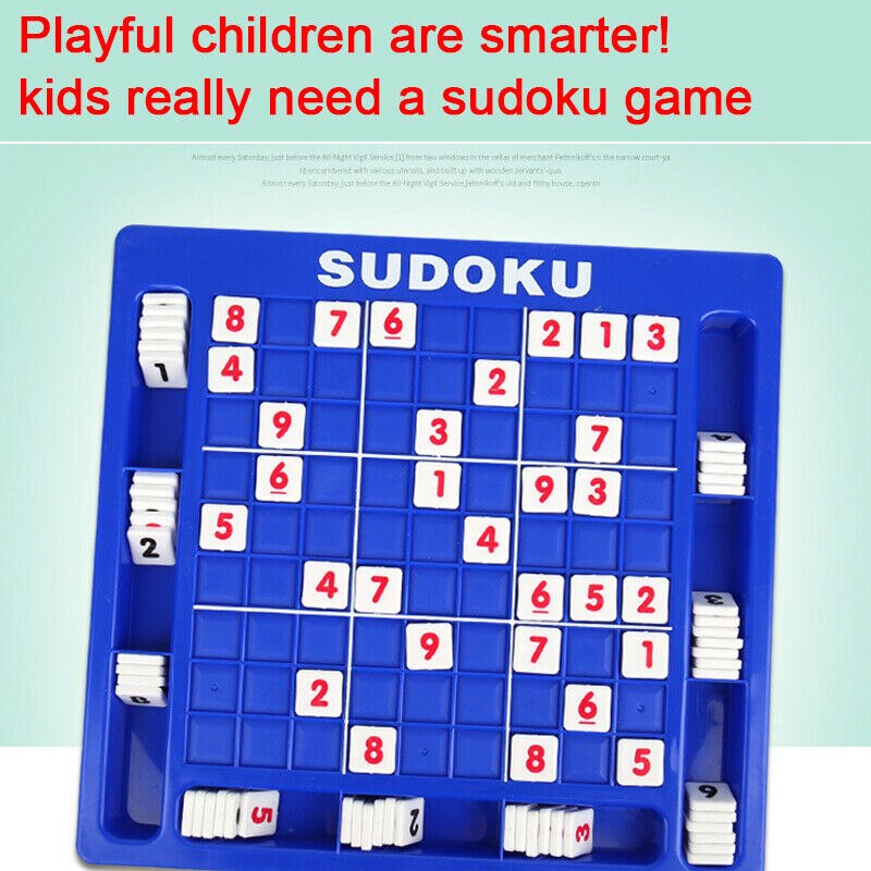 Kids Classic Training Nine Palace Sudoku Game Sudo... – Grandado