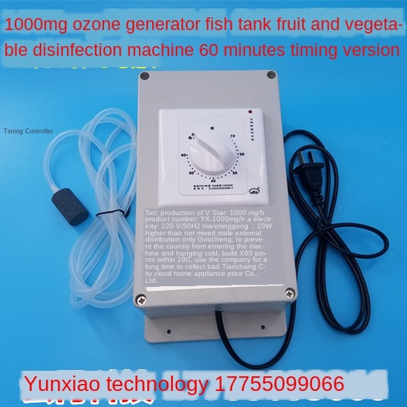 1000mg Ozone Generator (220V And Timer Switch) Was... – Grandado