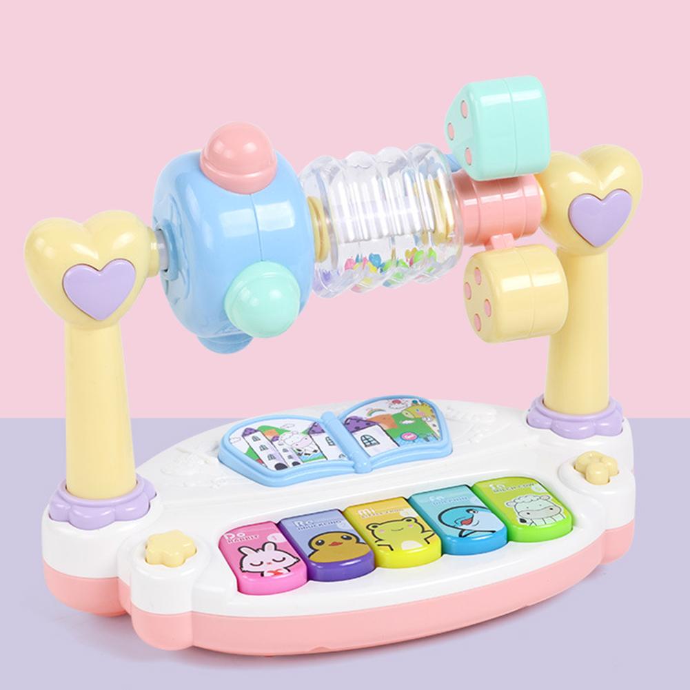 Electronic Keyboard Music Rotating Rattle Knock Mo... – Grandado