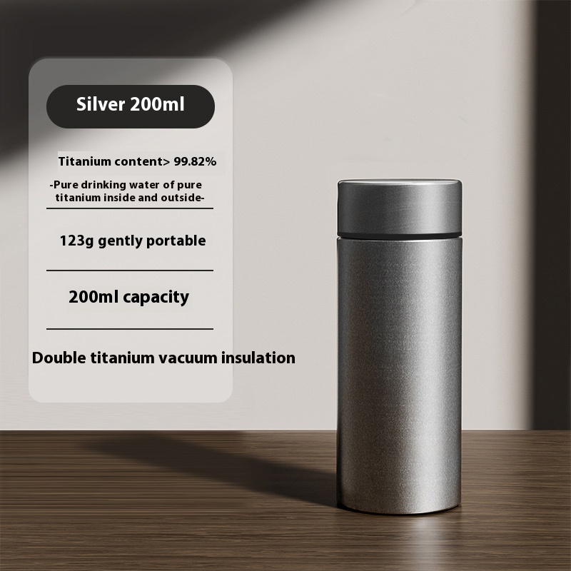 Gianxi Pure Titanium Insulated Cup Men'S And Women... – Grandado