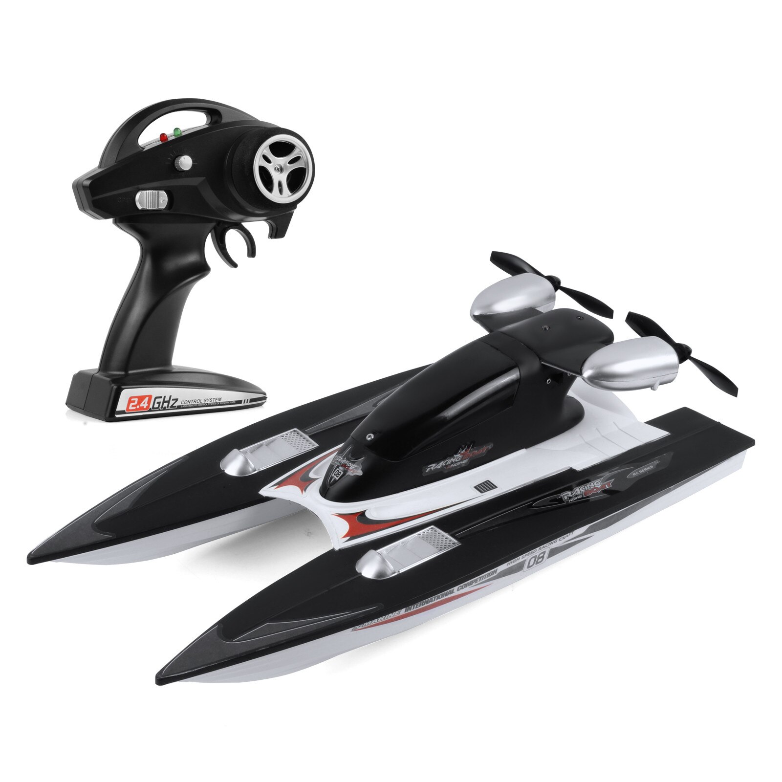 Fy616 Rc Boat 2.4ghz 30km/h High Speed Rc Racing B... – Grandado