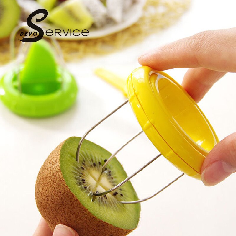 2 In 1 Obst Kiwi Cutter Peeler Slicer Küche Gadget... – Vicedeal
