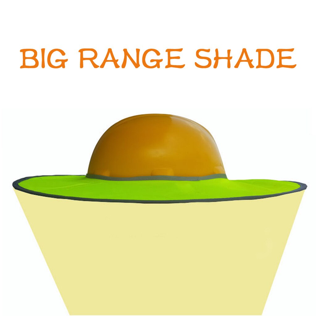 Safety Hard Hat Sun Shade Neck Shield Sunshade Out... – Vicedeal