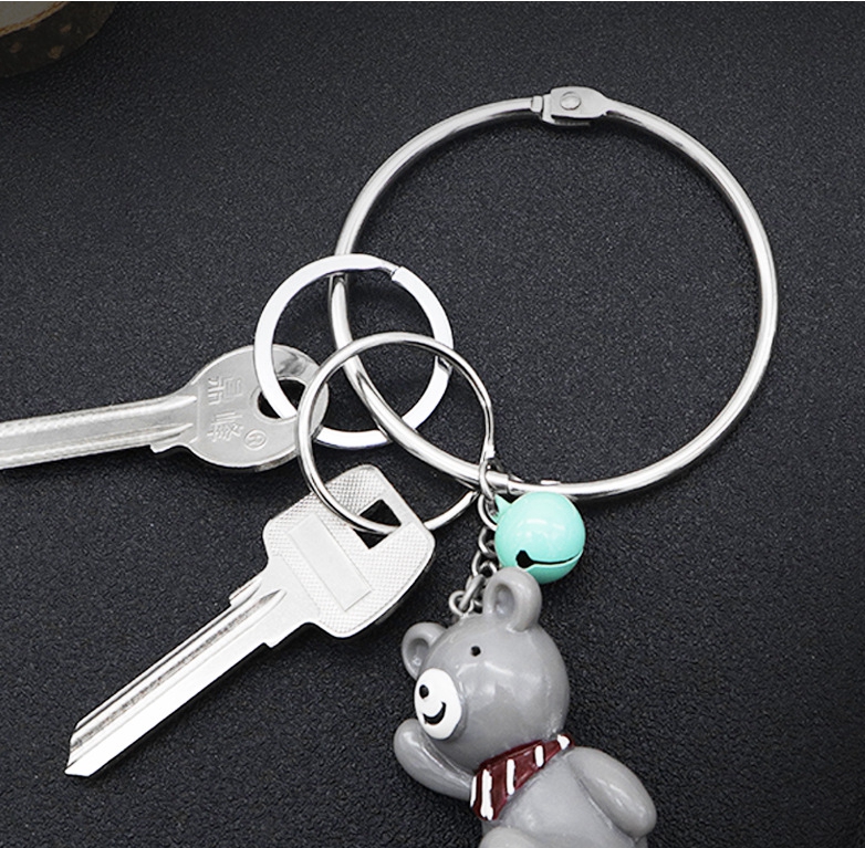 100 Pcs/set Metal Binding Ring School Office Simpl... – Grandado