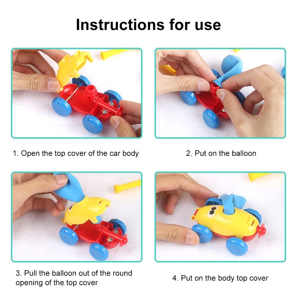 Press-Powered Air Ball Power Push Car with Manual ... – Grandado