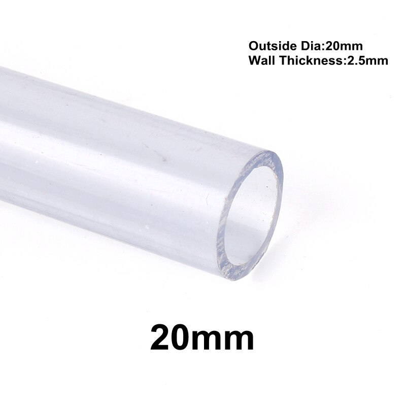 50cm pvc genomskinligt rör utanför dia 20/25/32mm ... – Grandado