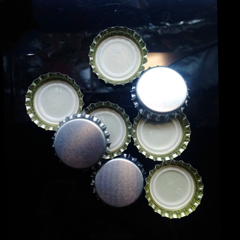 100pcs! Beer Bottle Caps metal Iron Capping lid ca... – Grandado