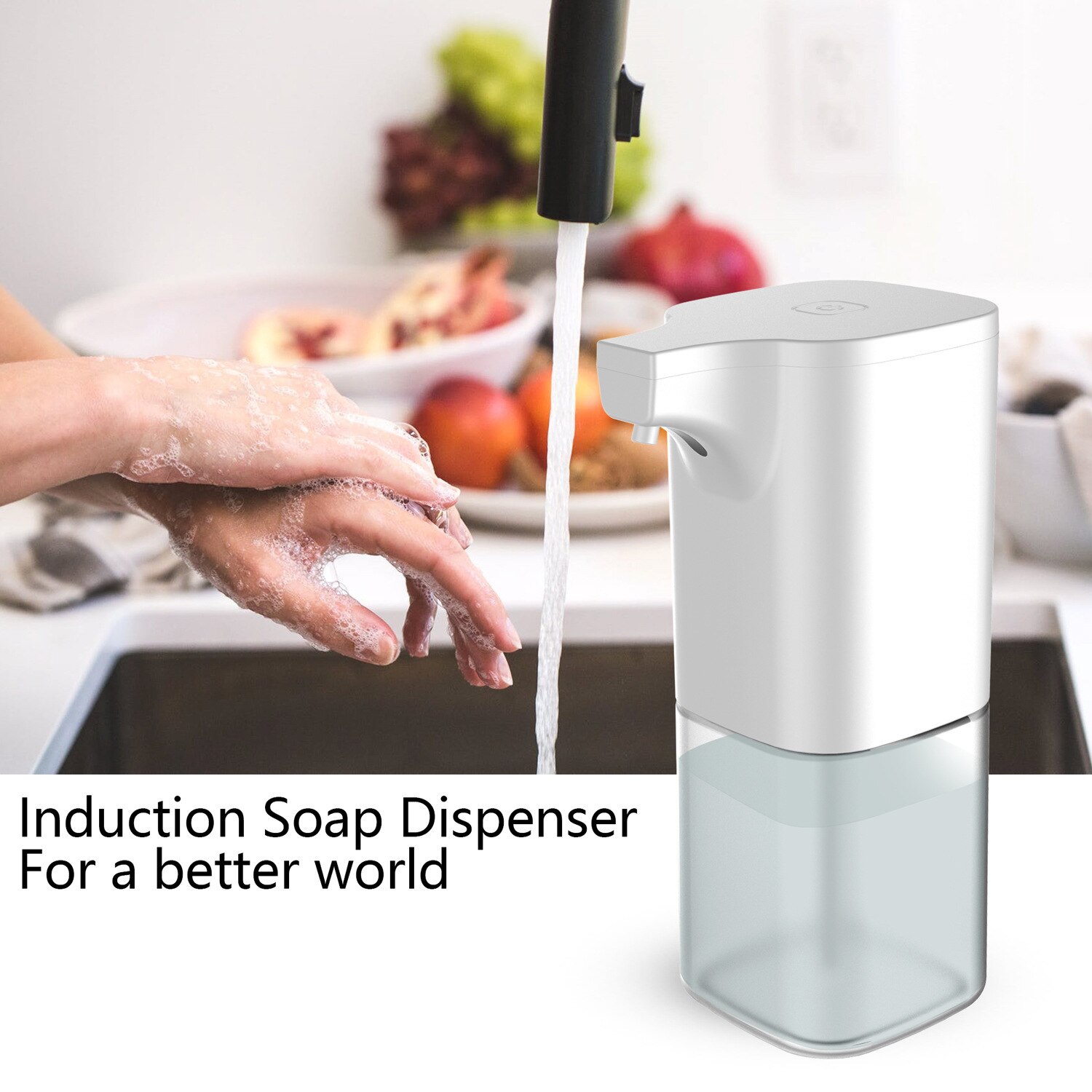 350ml Automatic Soap Dispenser Waterproof Foam Liq... – Vicedeal