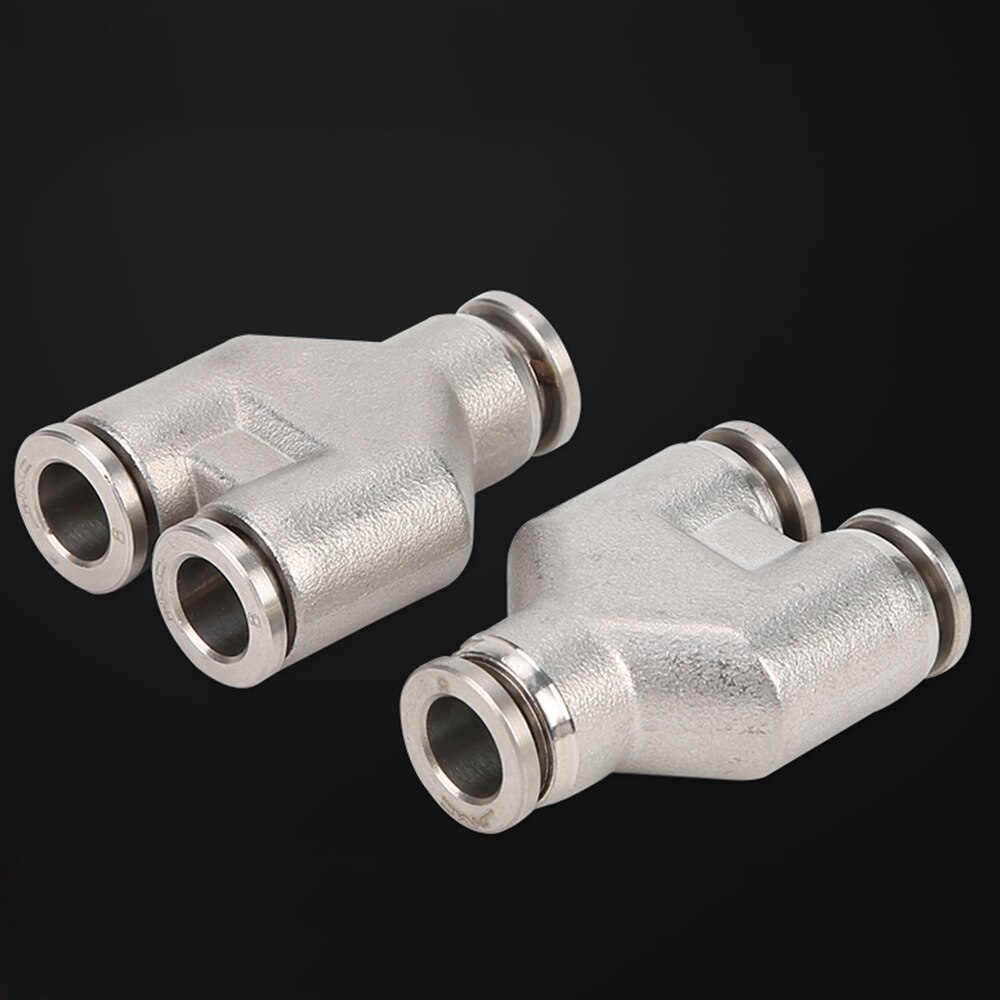 Y-type pneumatic joint three-way stainless steel j... – Vicedeal