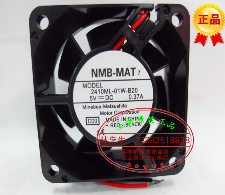 NMB-MAT NMB 2410ML-01W-B20 6025 DC5V ball bearing ... – Grandado