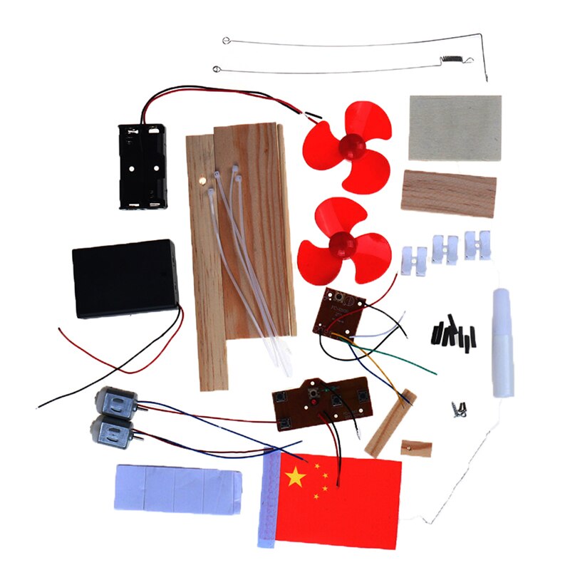 Wooden RC Boat Kids Toys Assembly Remote Control B... – Vicedeal