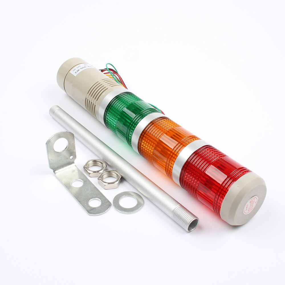 AC220V Safety Stack Lamp Red Green Yellow Flash In... – Grandado