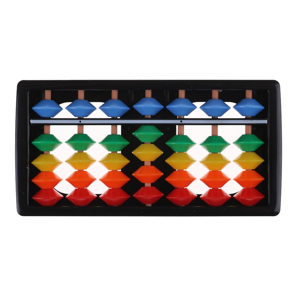 7 Digits Kids Maths Calculating Tools Plastic Abac... – Grandado