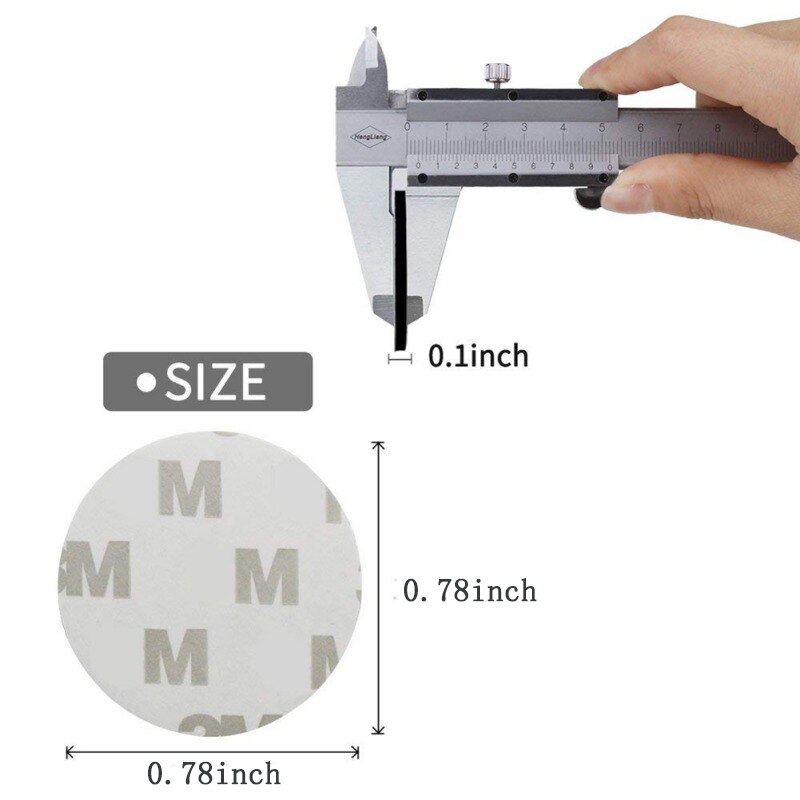 60 Stks/set Dubbelzijdig Plakband Dikke Foam Stick... – Vicedeal