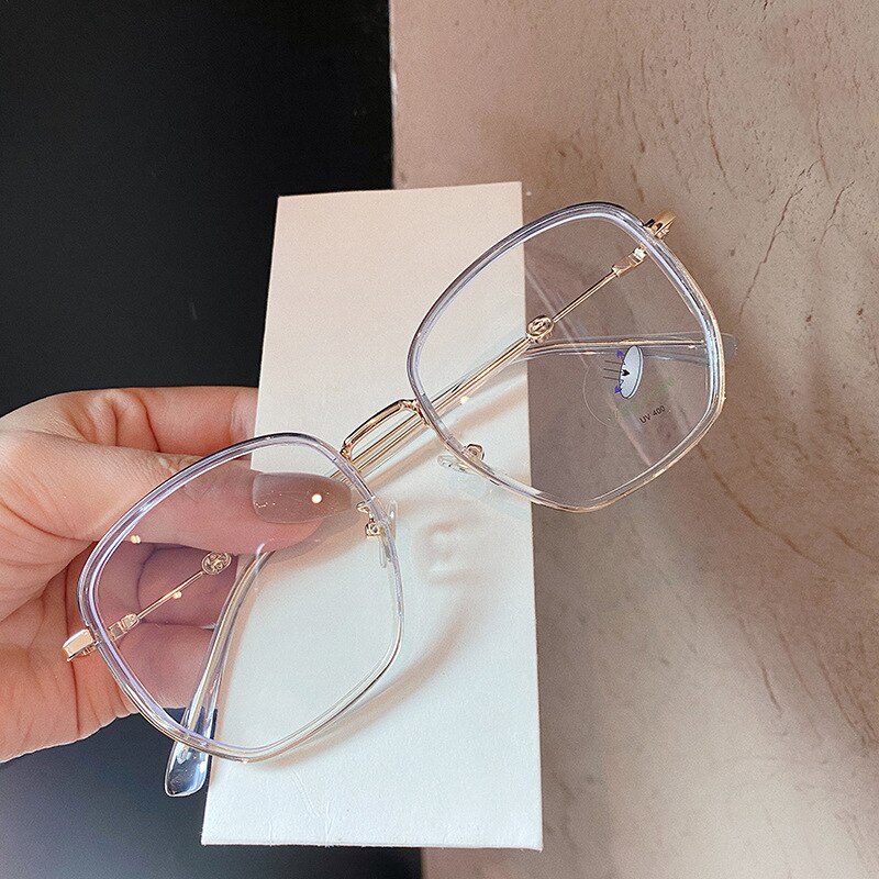 Anti Straling Bril Mode Vrouwen Transparant Blauw ... – Grandado