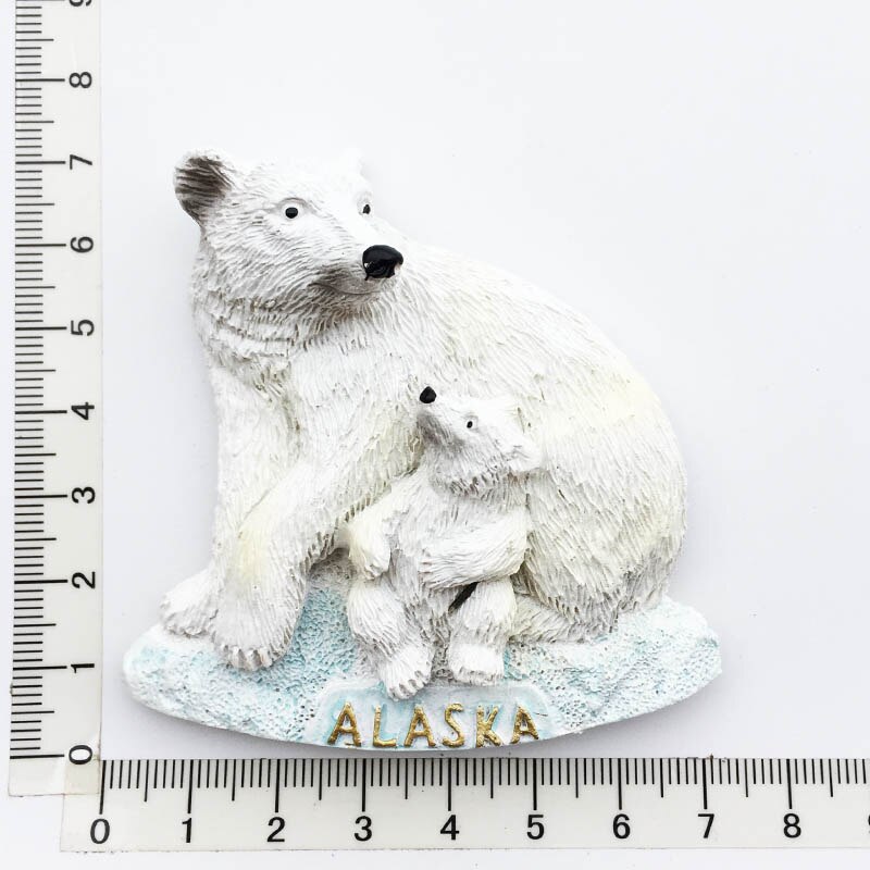 Alaska 3D Fridge Magnets Tourism Souvenirs Home De... – Grandado