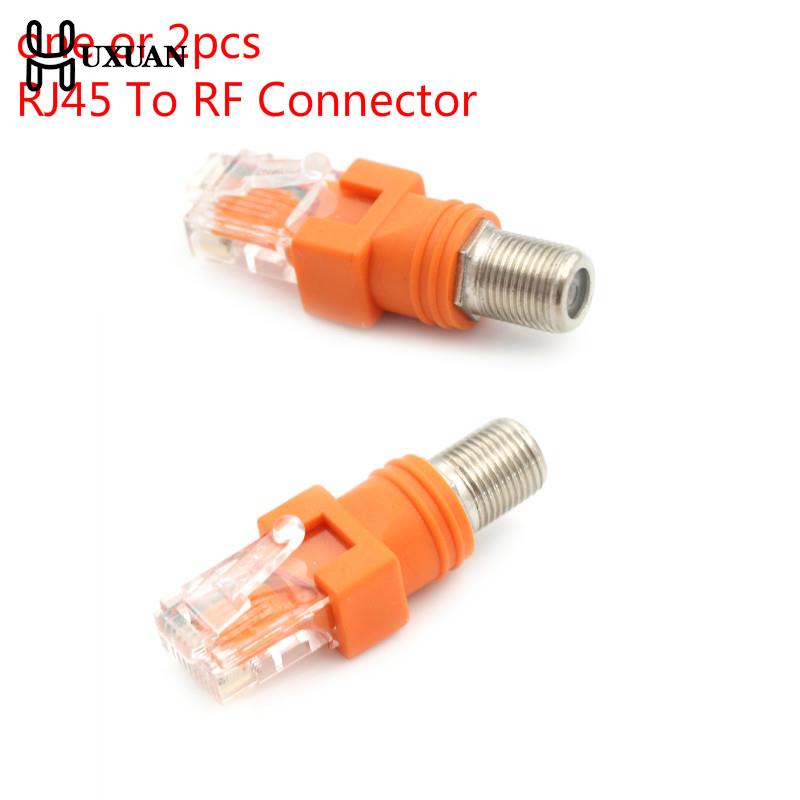 One Or 2pcs F-Type Connector RF Female To RJ45 Mal... – Vicedeal