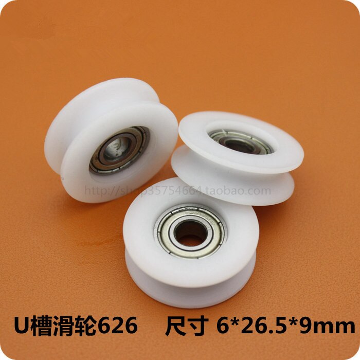 Fixmee 2 Stuks 26.5Mm Ronde Groef Nylon Katrol Wie... – Grandado