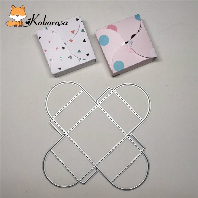 Kokorosa Cutting Dies Metal Dies Box Die Scrapbook... – Grandado