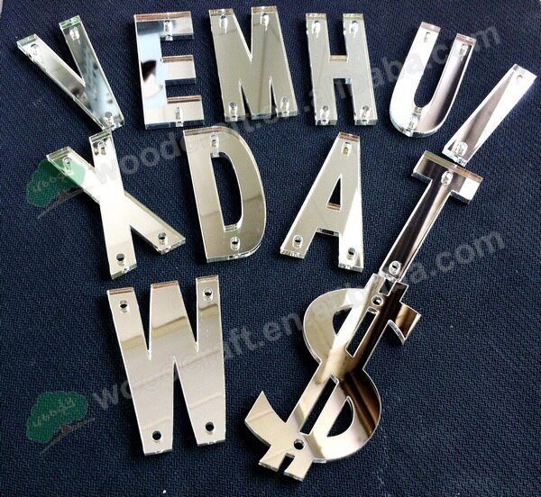 6 letters/lot acryl letters speciale tekens alfabe... – Vicedeal