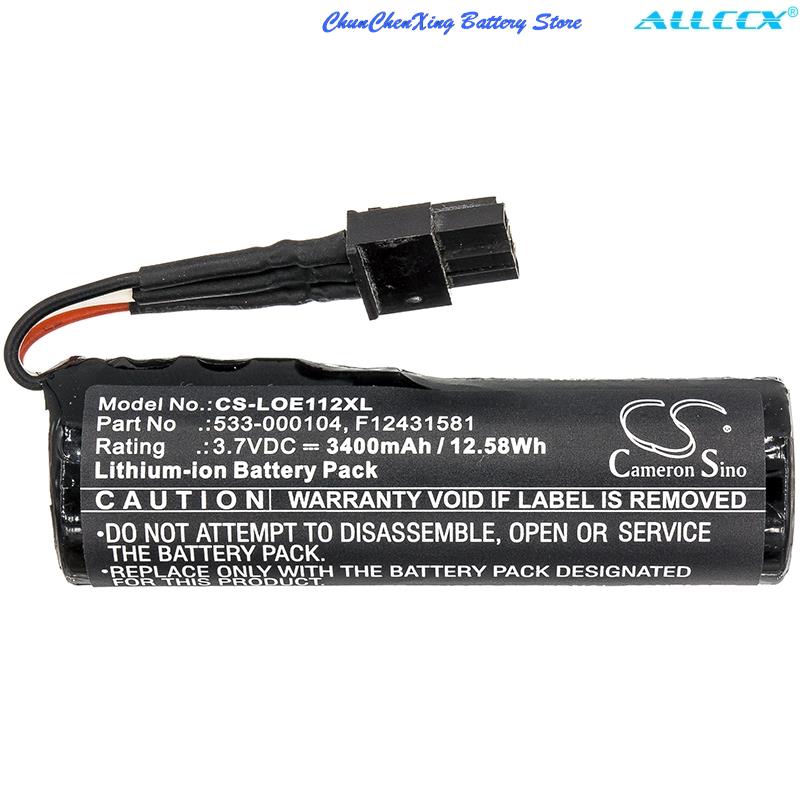 CameronSino 2600mAh/3400mAh Battery for Logitech E... – Grandado