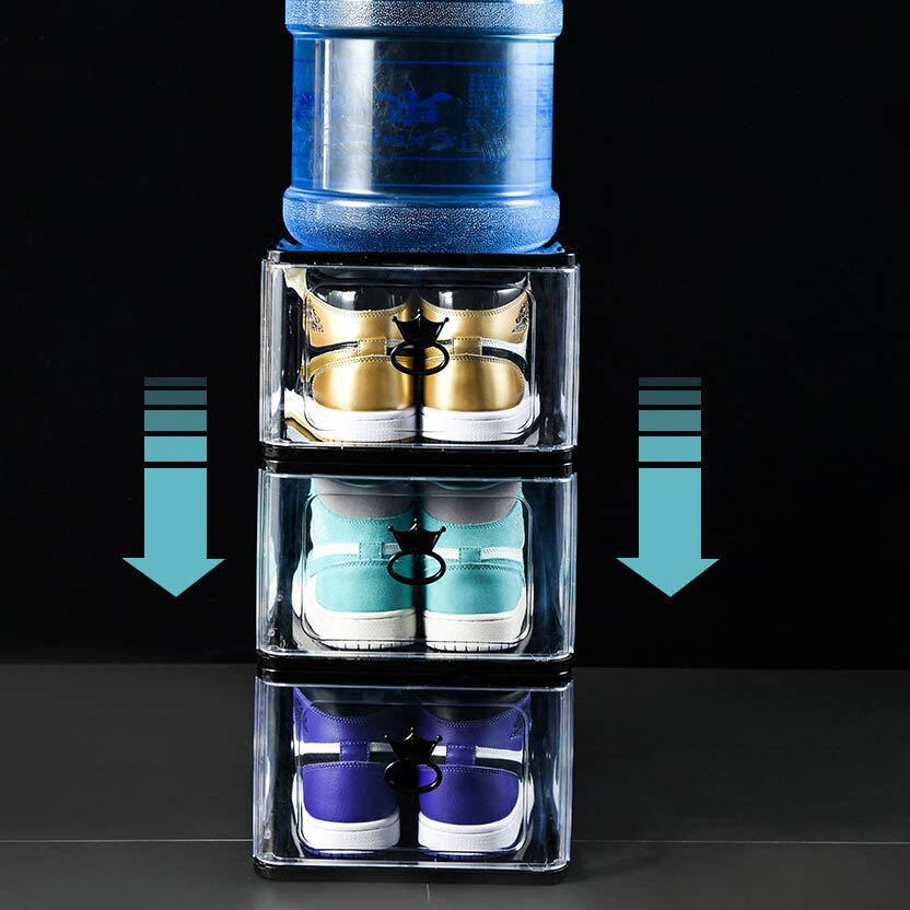 PP plastic transparent shoe box, increase and thic... – Grandado