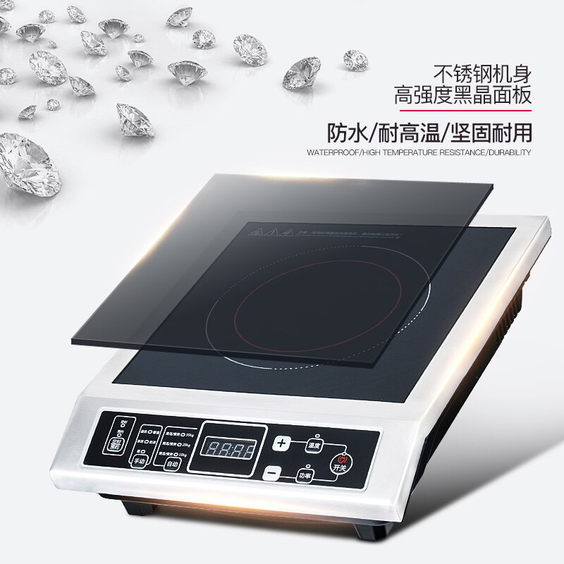 High Power Induction Cooker 3500W Stainless Steel ... – Grandado