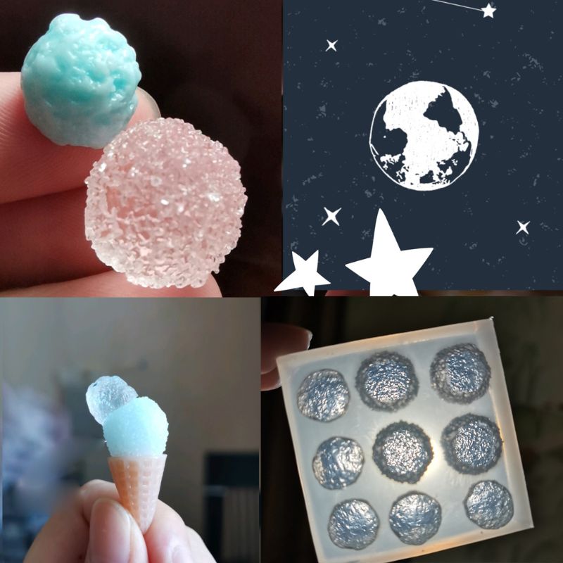 3d mini ijshoorn sleutelhanger hars mallen ijsloll... – Vicedeal