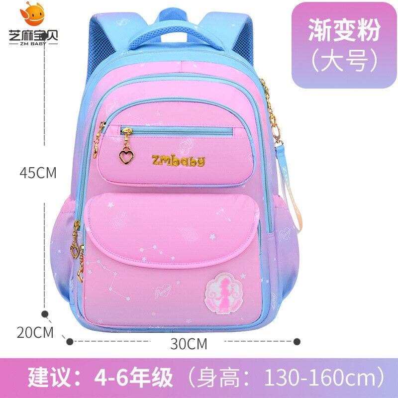 Children School Bags Girls Orthopedic Backpack Kid... – Grandado