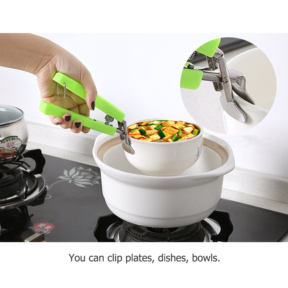Portable bowls gripper clip Handheld Bowl Holder C... – Grandado