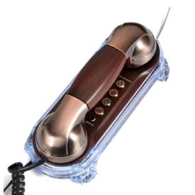 Small Retro Telephone Adjust Ringtone Antique Bron... – Grandado