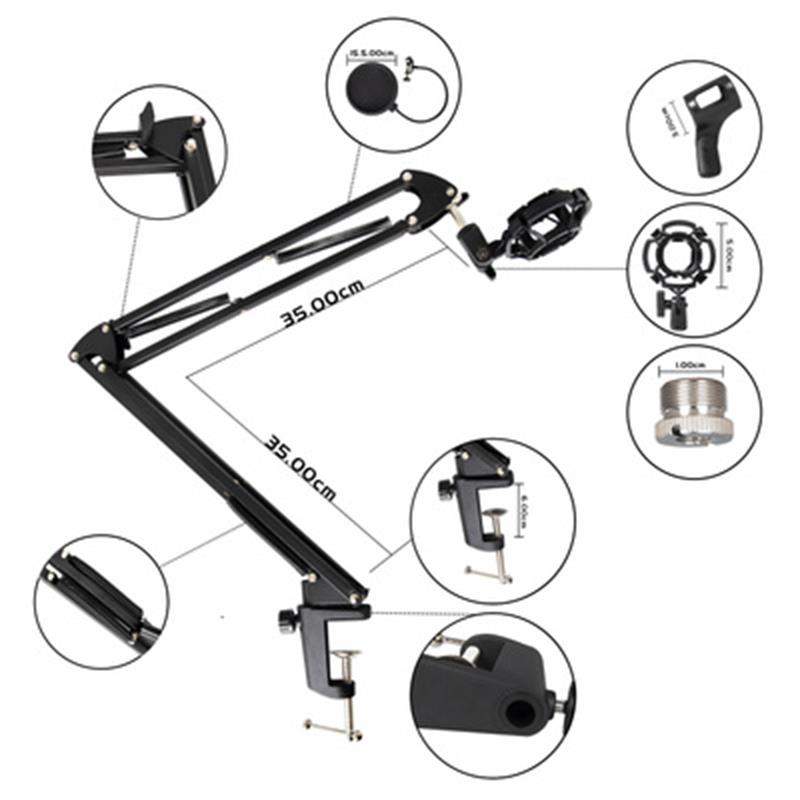 Microphone Stand For Blue Yeti and Blue Snowball W... – Vicedeal