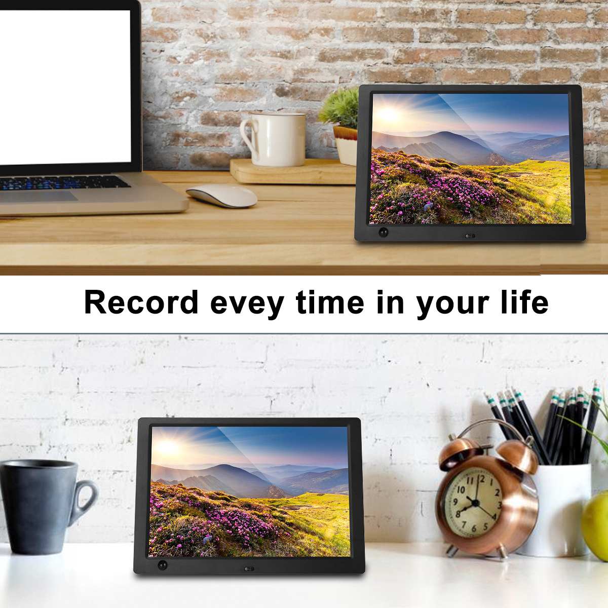 10.1 Inch HD Digital Photo Frame Human Sensing Fun... – Grandado