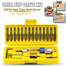 Drill Flip Drive Kit 20pcs Multi-function Drill Bi... – Grandado